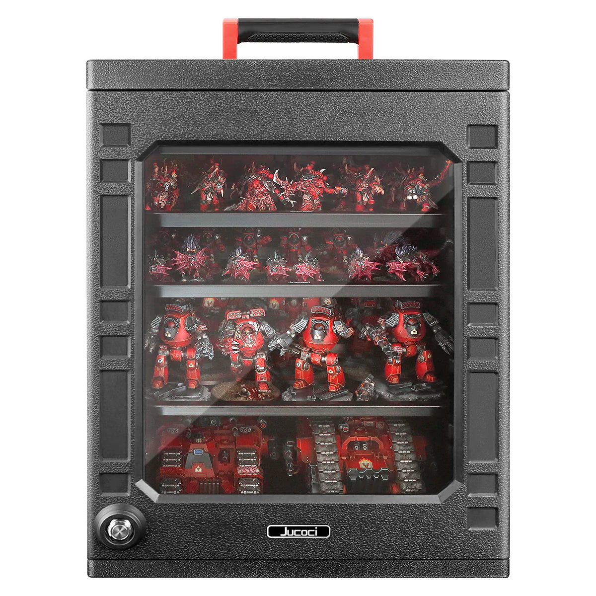 Jucoci: Medium Model Carrying Case with LED Lights – Bastion