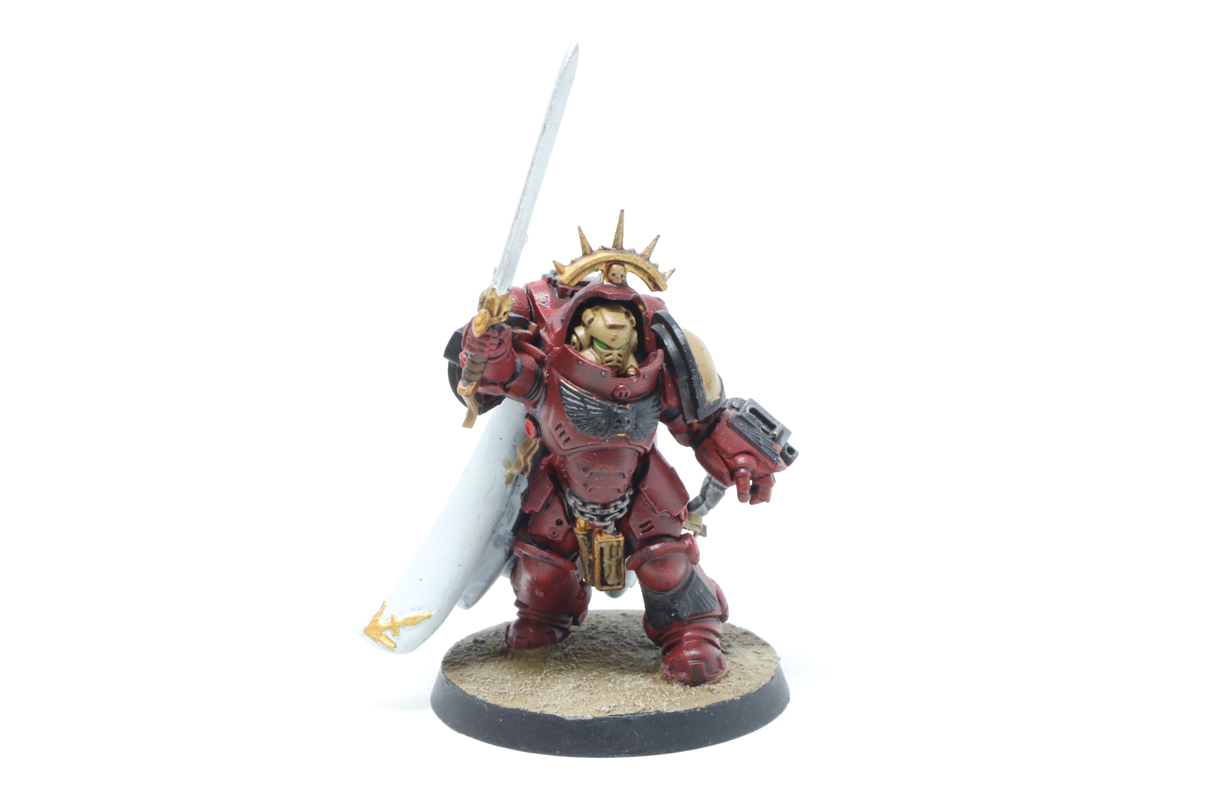 Captain in Gravis Armour (Tabletop/Old model) – Bastion