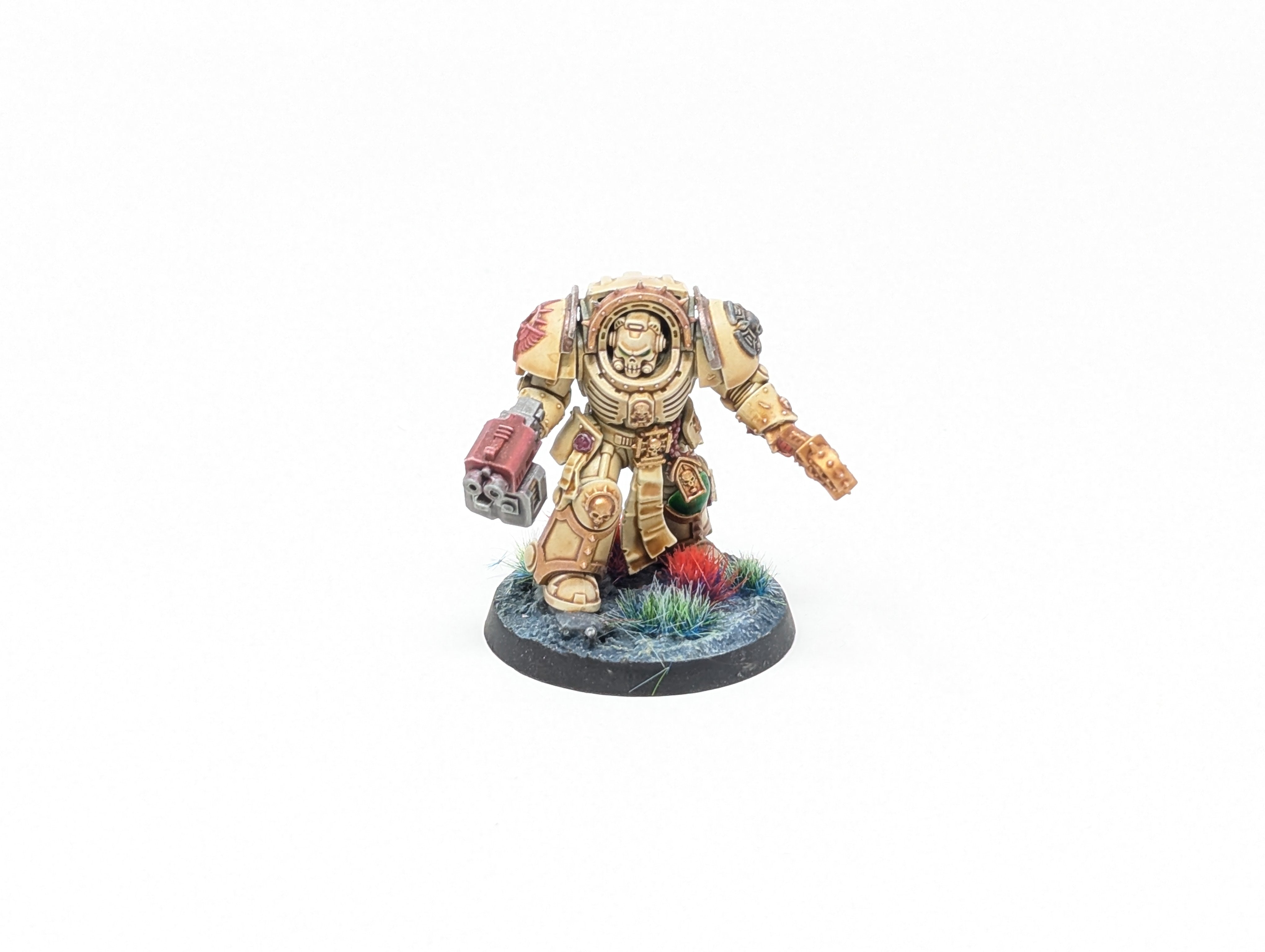 Chaplain in Terminator Armour (Conversion/Tabletop) – Bastion